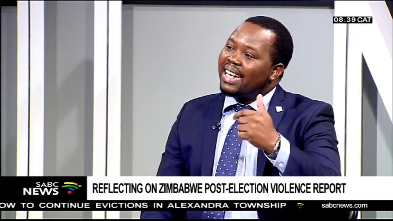 Dr Thompson Chengeta SABC News Interview on use of lethal force and law ...