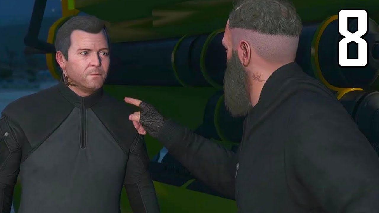 GTA 5 (Xbox Series X) - The Merryweather Heist - Part 8 - YouTube