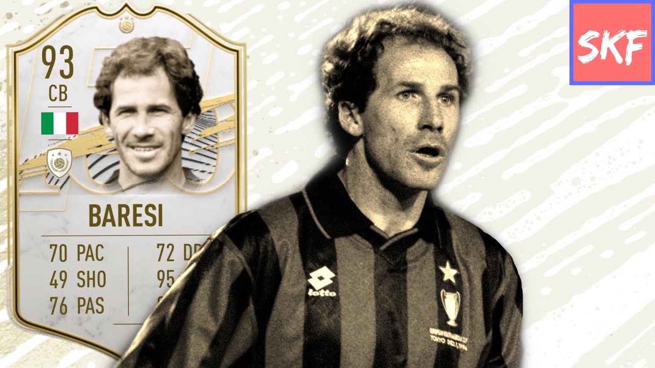 FIFA 21 | (93) PRIME ICON Franco Baresi Player Review - YouTube