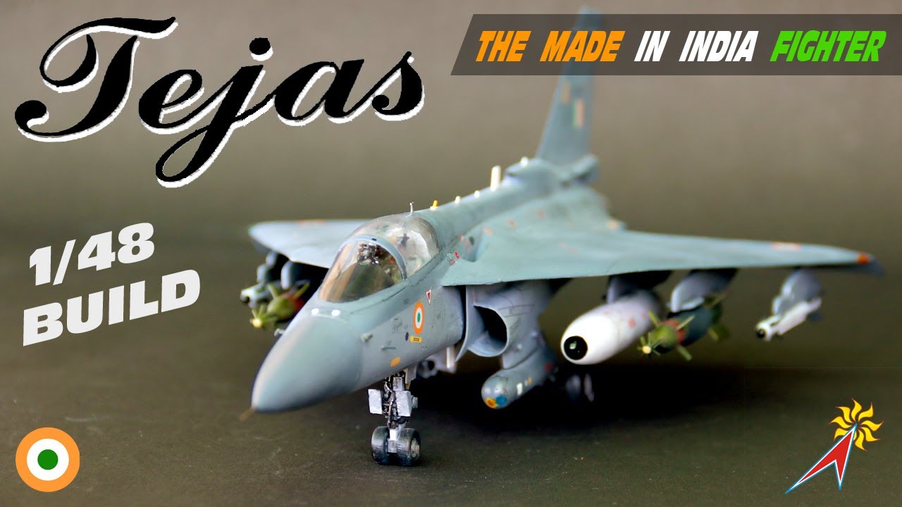 Tejas Model . Full Build . 1/48 . Scratchbuilt - YouTube