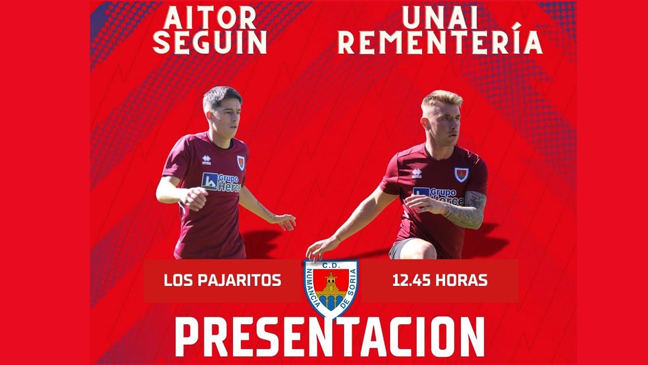 Presentación Aitor Seguin y Unai Rementería -17 julio 2024- - YouTube