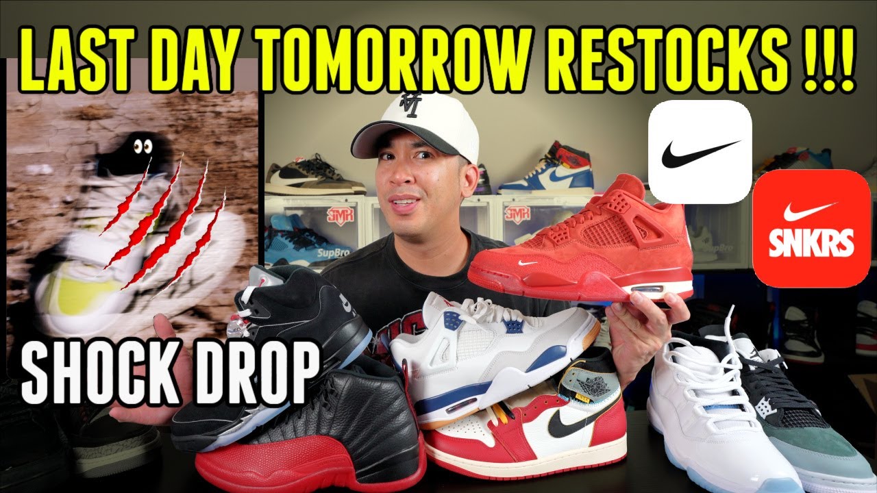 LAST DAY TOMORROW NIKE RESTOCK !!! NIKE SAVED THE BEST FOR LAST ...