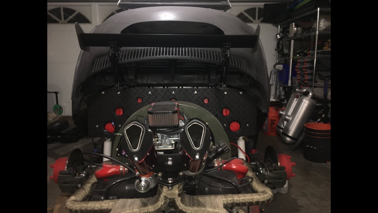 Part 2 of The Rear Engine Heat Shield - YouTube