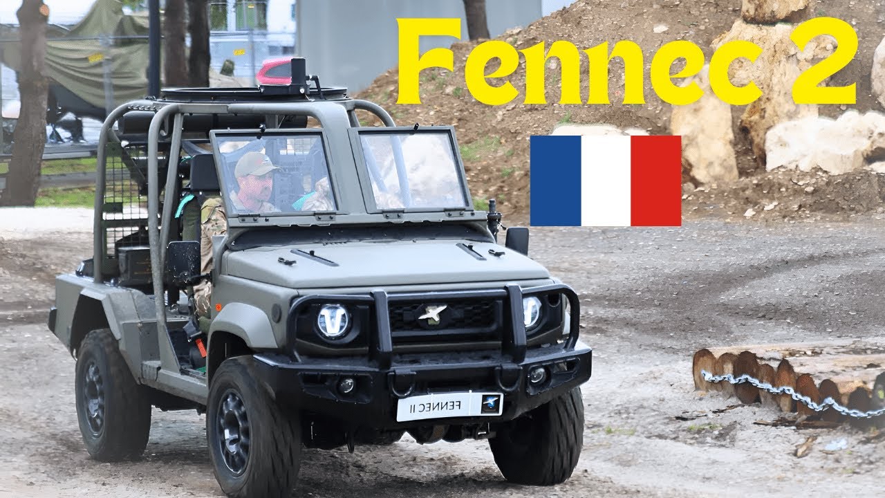 The Fennec 2 tactical SUV was presented in Paris - YouTube