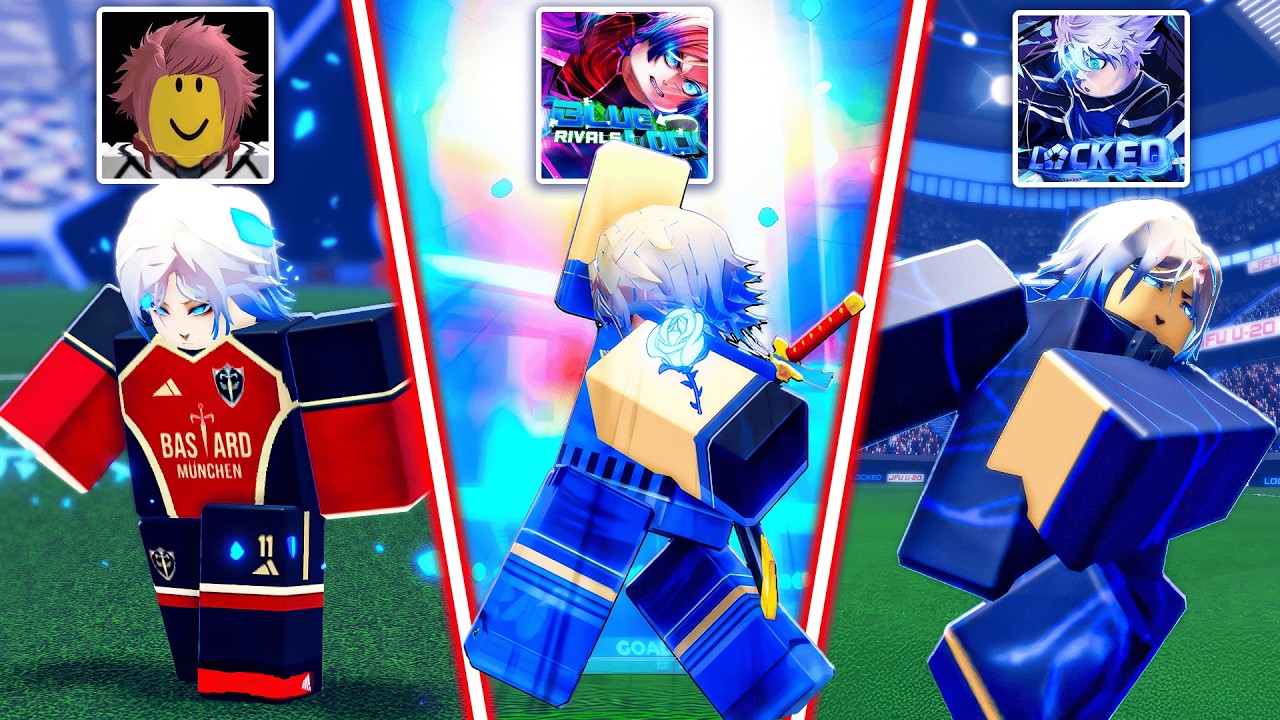 Using KAISER in Different Roblox Blue Lock Games - YouTube