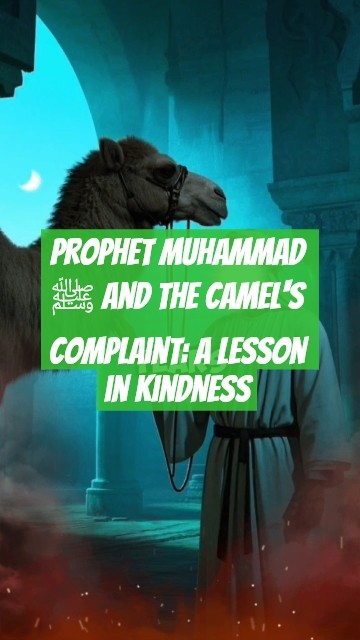 Prophet Muhammad ﷺ and the Camel's Complaint: A Lesson in Kindness # ...