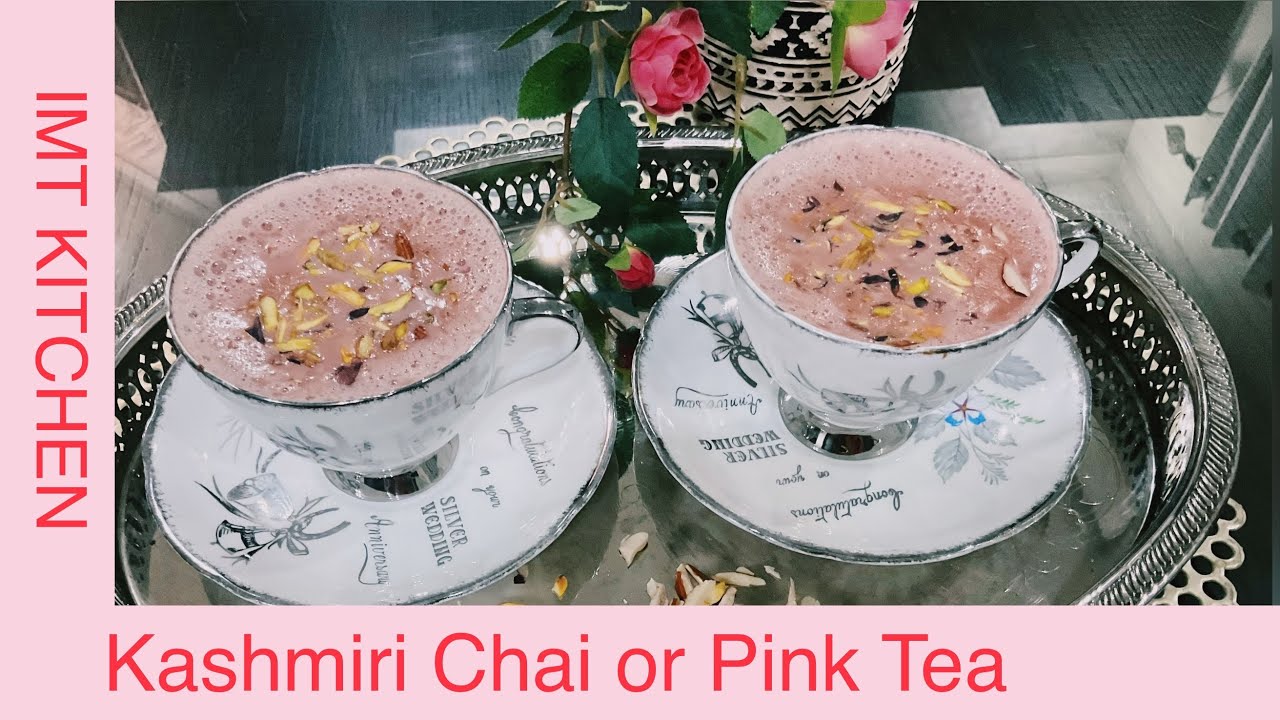 Kashmiri Chai Recipe | Pink Tea Recipe | Gulabi Chai Recipe | Winter ...