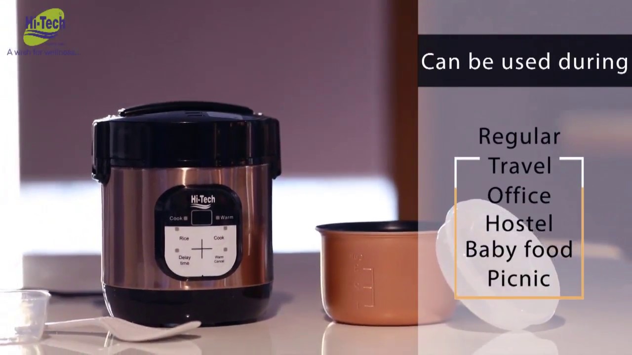 Features | Hi-Tech Mini Multi Cooker - YouTube