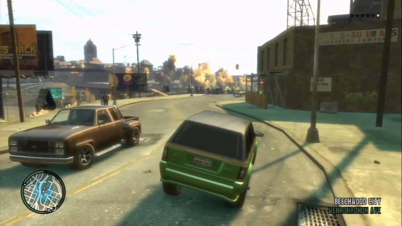 Lag in video games GTA IV - YouTube