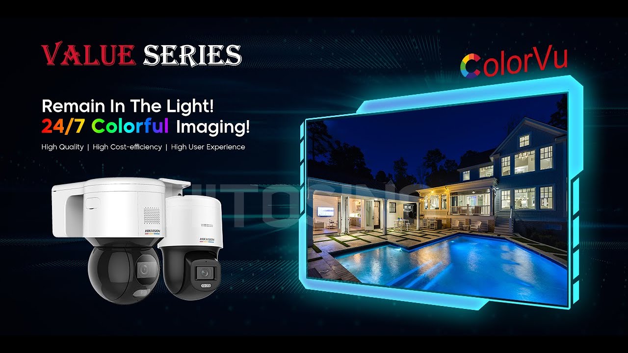 Hikvision DarkFighter Colorvu IR Network Speed Dome Ptz Camera - YouTube