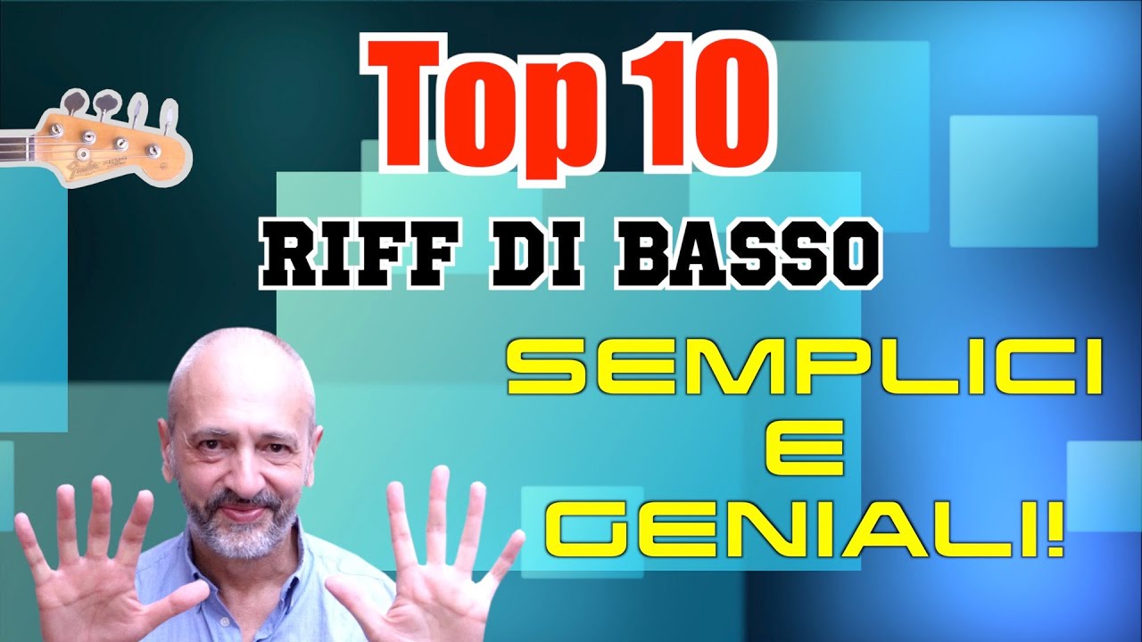 I riff di basso più semplici e geniali che ogni bassista deve conoscere ...