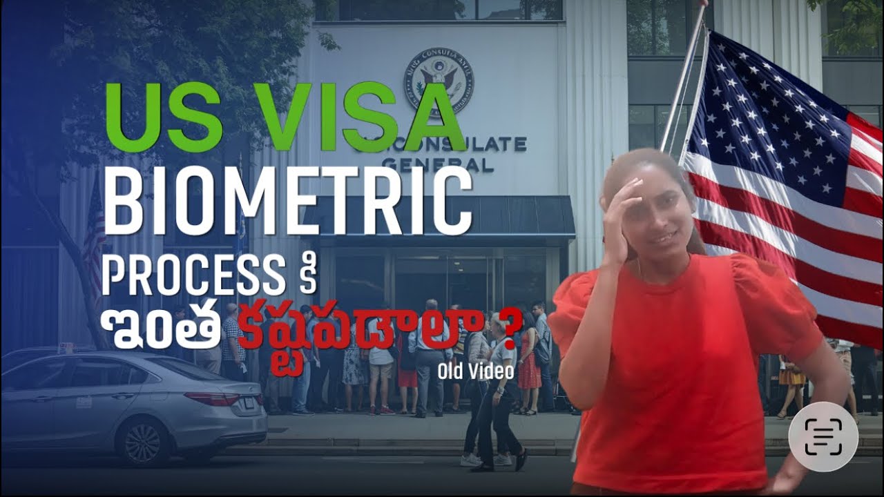 USA Visa Biometric Process 2023 (OLD VIDEO 2 years back experience ...