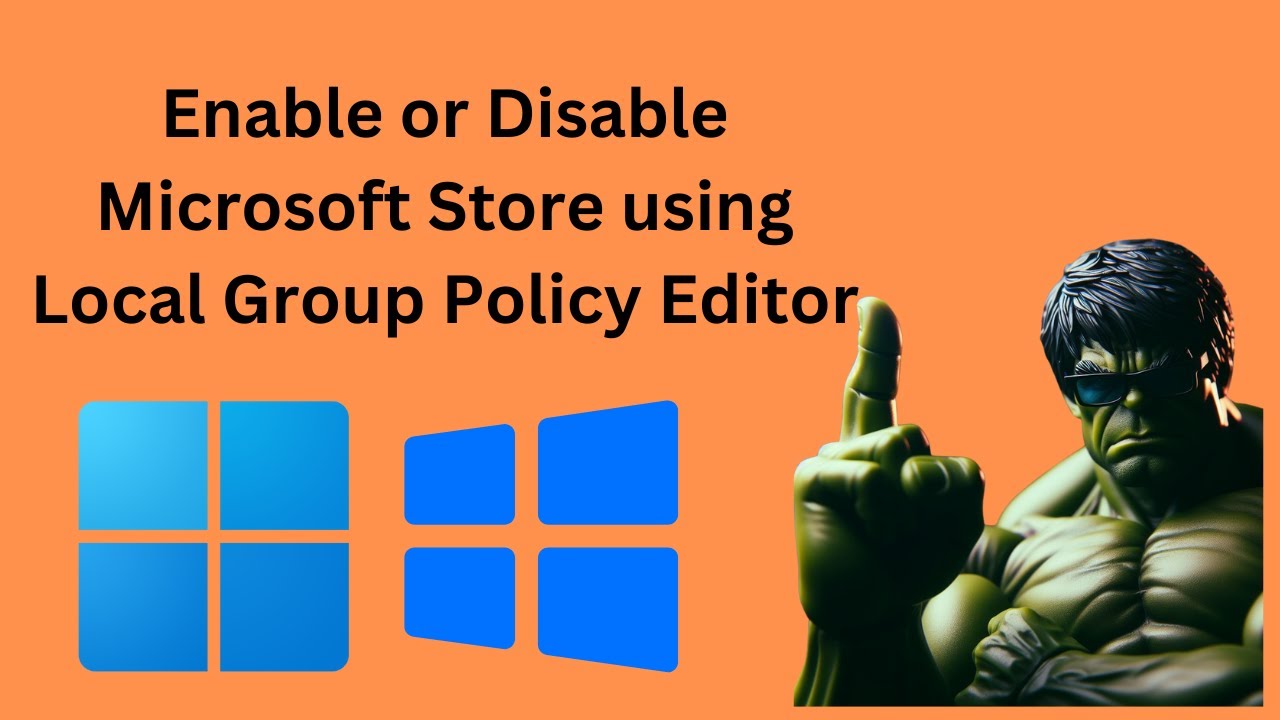How to Enable or Disable Microsoft Store in Windows 11 or 10 using ...