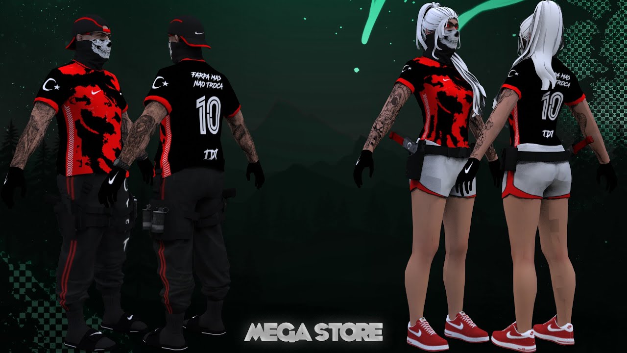 GTA San Andreas - Pack Skins #272 [SAMP/MTA] - YouTube