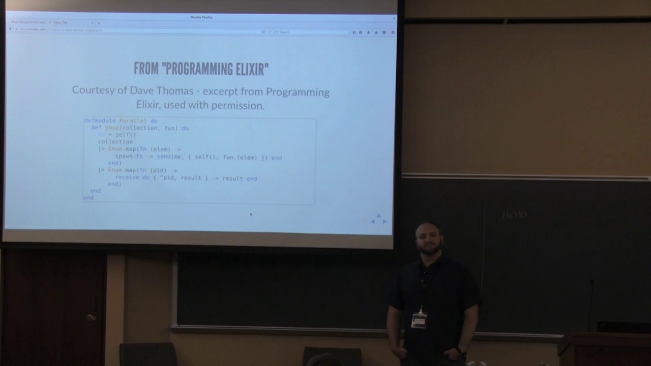 Aldric Giacomoni A Guided Introduction To Elixir Part 4 Of 6 λc 2017 Youtube