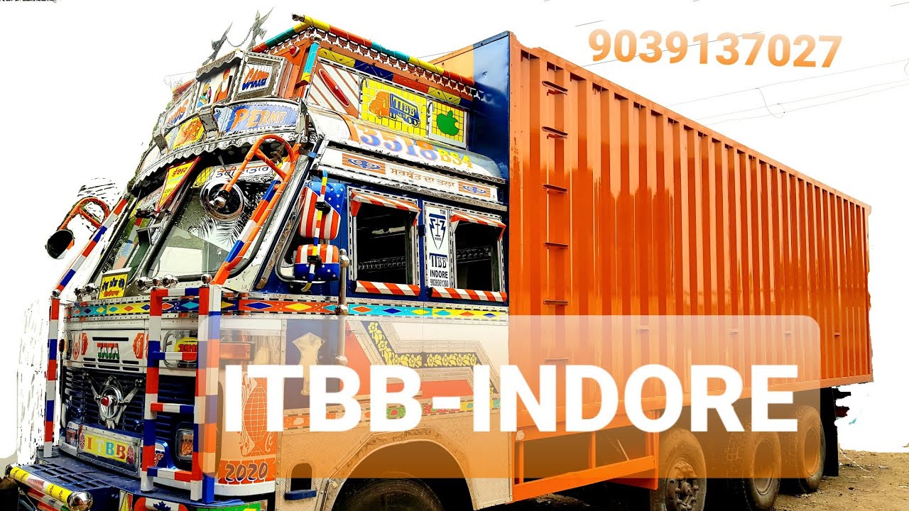 TATA 3518 CONTAINER TRUCK BODY BY ITBB-INDORE - YouTube