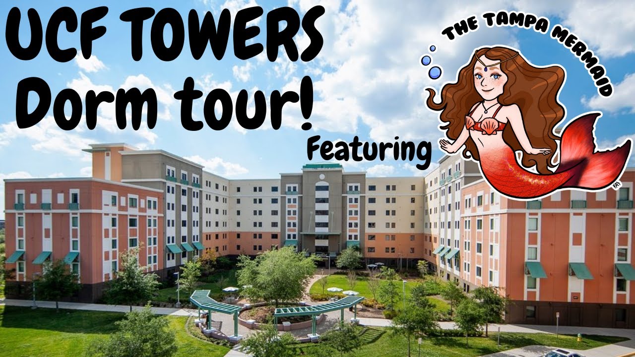 UCF TOWERS MOVE IN! | Mermaid Themed Room! | UCF Freshman Experience ...