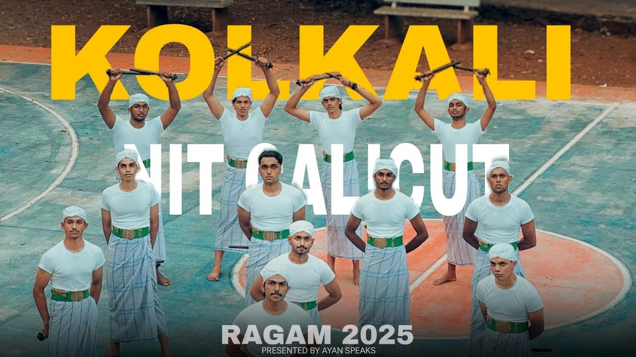 NIT Calicut | Kolkali by NITC Students | Ragam 2025 - YouTube