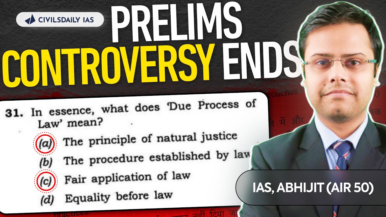 UPSC Prelims Question Everyone Got Wrong - YouTube