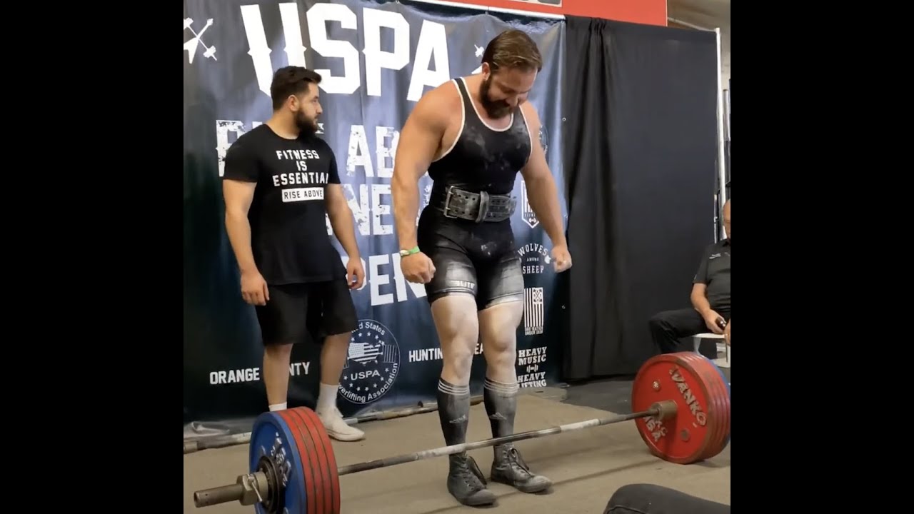 Levi Lehman - Rise Above Fitness USPA Powerlifting Meet October 2020 ...
