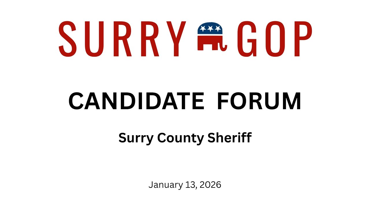 4. Surry County GOP Sheriff Candidate Forum - YouTube