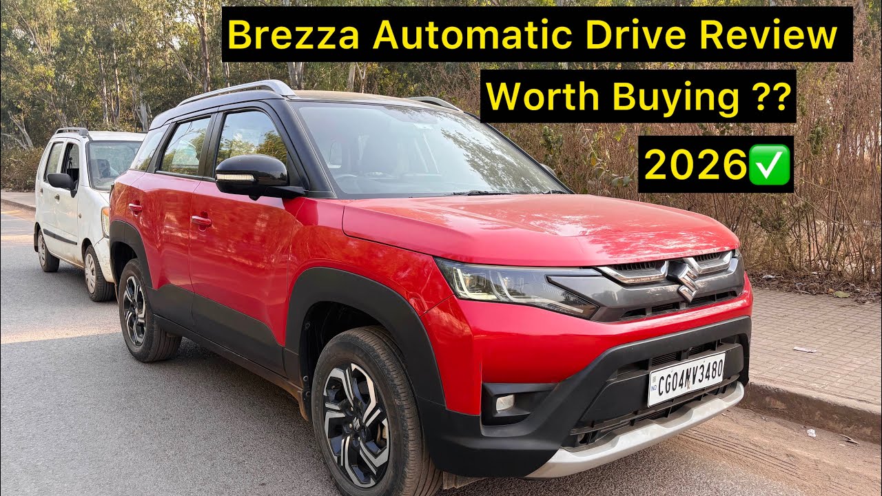 Maruti Suzuki Brezza Automatic Zxi+ Drive Review 2026 | - YouTube