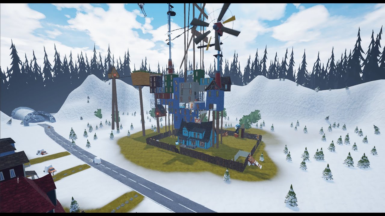 Прохождение мода: Quentin Challenge. Hello Neighbor Mod Kit. - YouTube