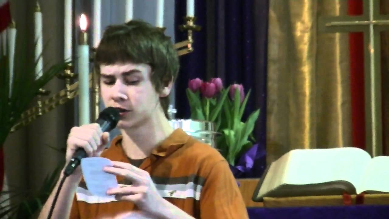 Hunter Cook singing The Old Rugged Cross by Alan Jackson - YouTube