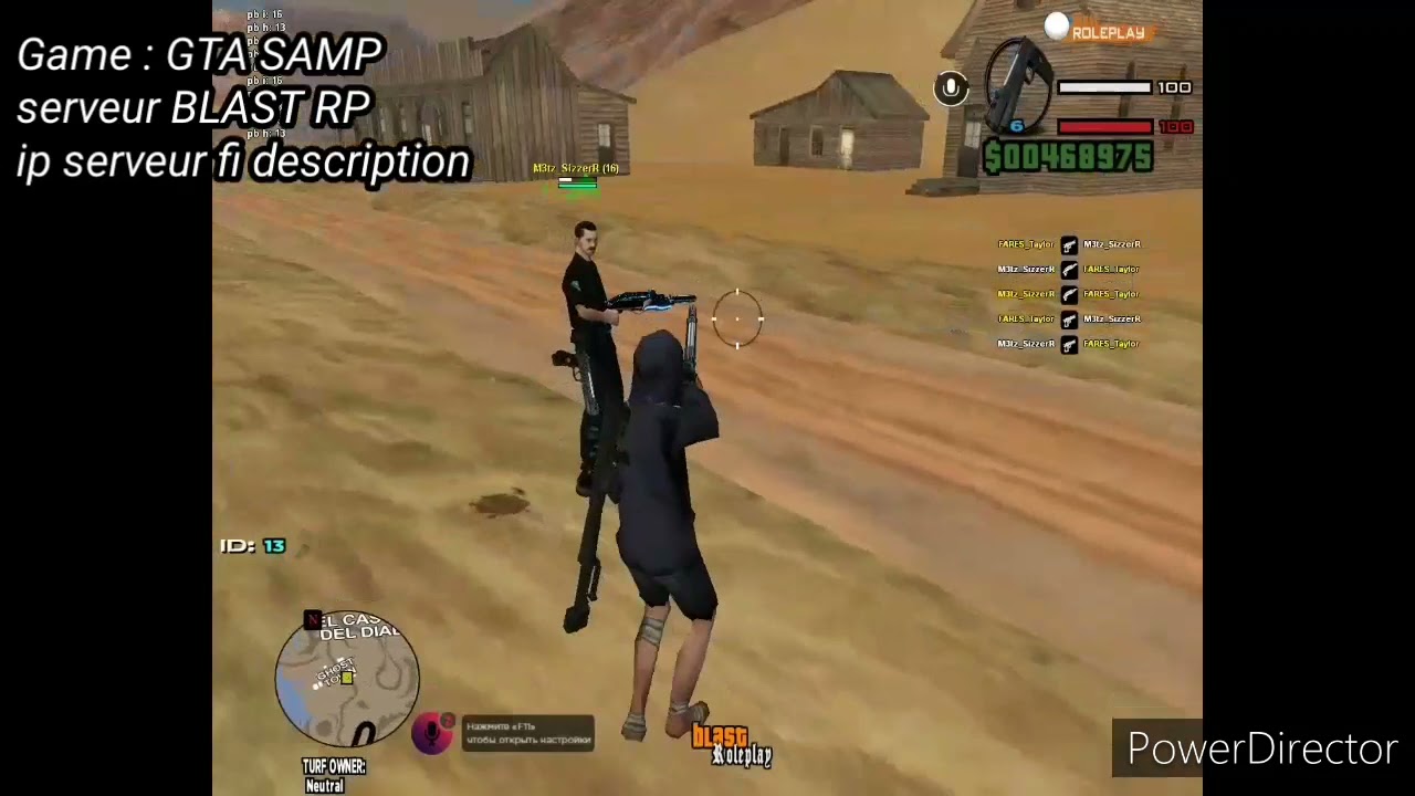 GTA SAMP 👽skill shoting 🏹paintball blast role play 😱 - YouTube