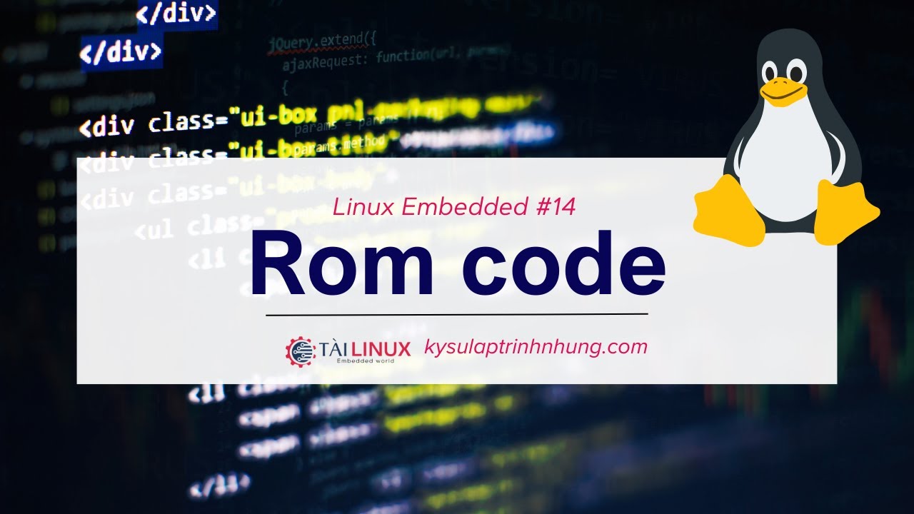 Linux Embedded #14 Rom code - YouTube