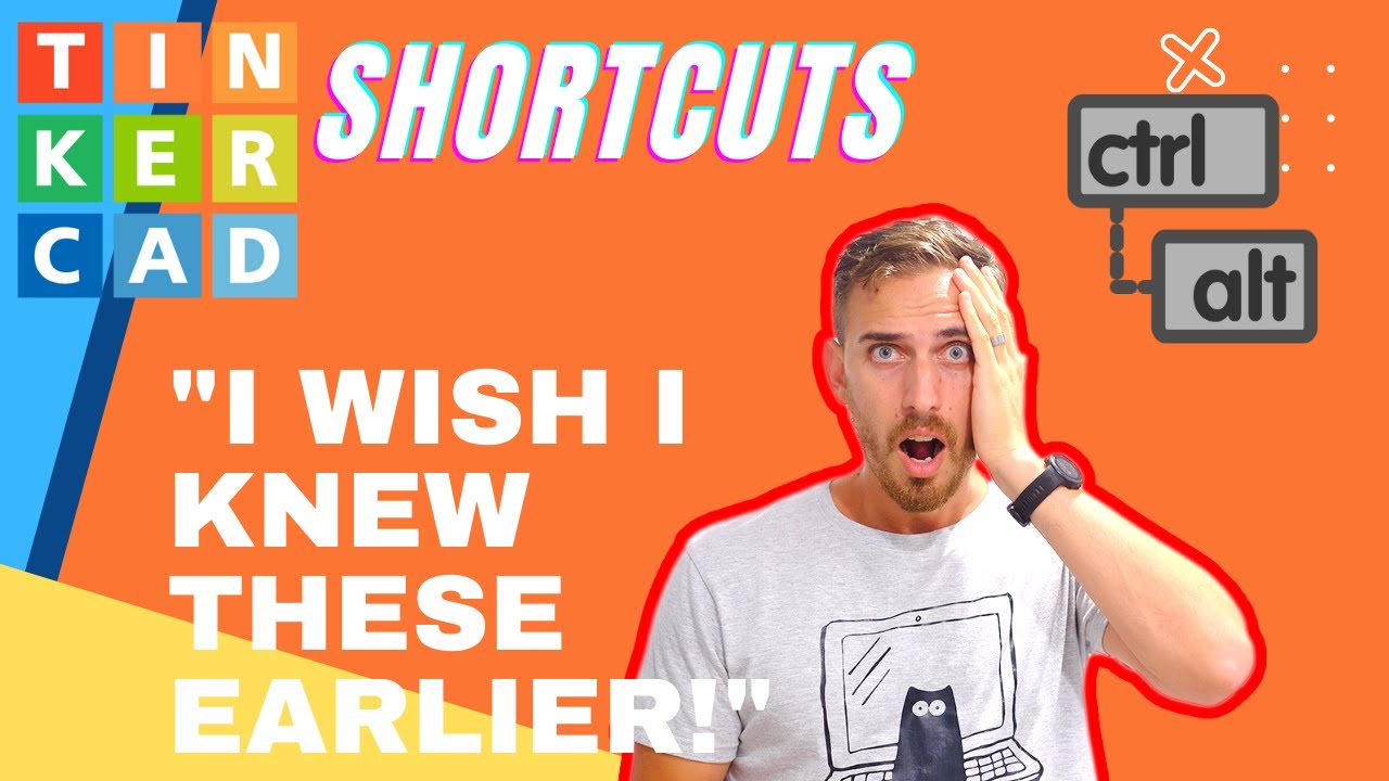Tinkercad Shortcuts For Beginners Youtube