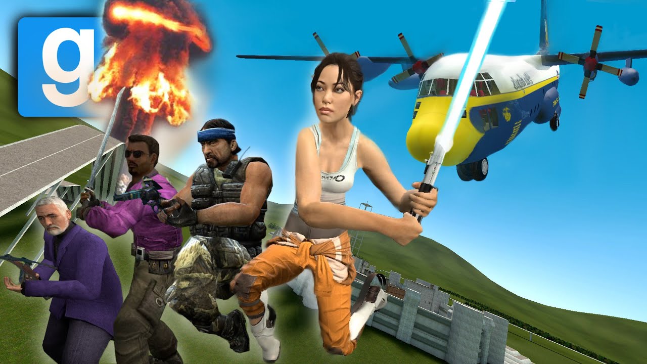 Garry's Mod - Multiplayer Sandbox Map !! - YouTube