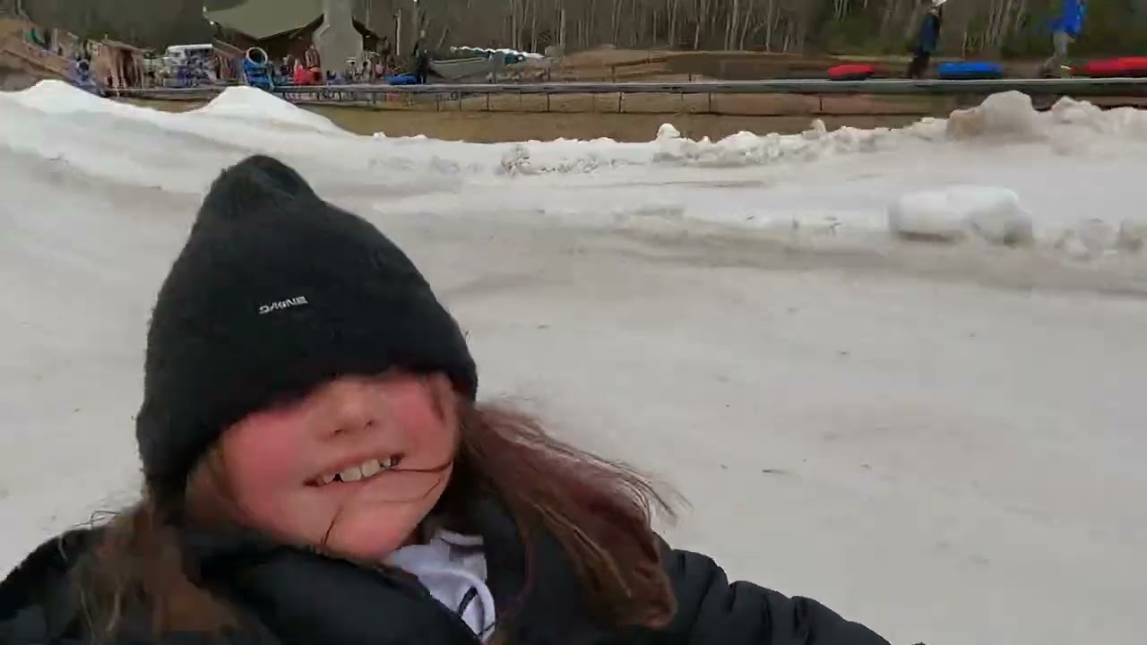 Jonas Ridge snow tubing - YouTube