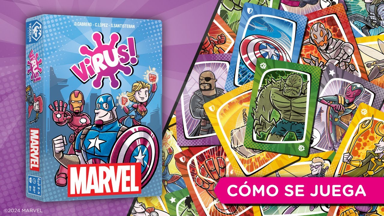 Virus! Marvel - Cómo se juega - YouTube