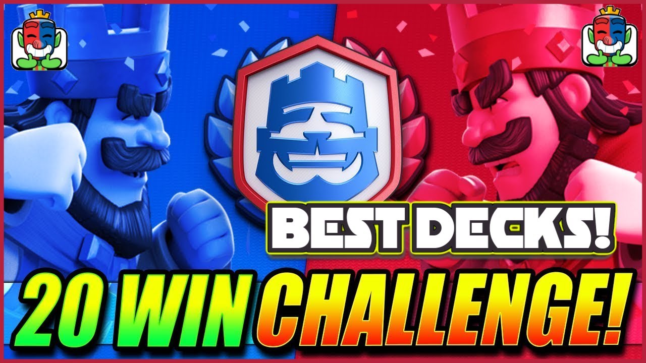 20 WIN CHALLENGE BEST DECKS | TOP 3 BEST DECKS that work in EVERY ...