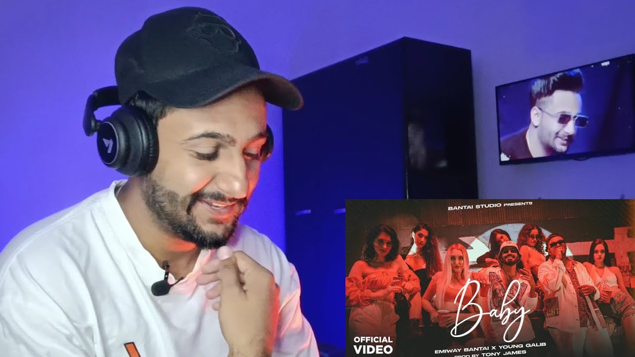 Reaction on EMIWAY - BABY ( OFFICIAL MUSIC VIDEO) ft. YOUNG GALIB - YouTube