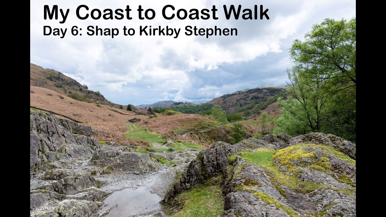 My Coast to Coast Walk 2023 - Day 6: Shap to Kirkby Stephen - YouTube