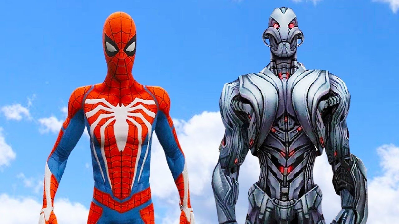 Ultron Vs Spiderman