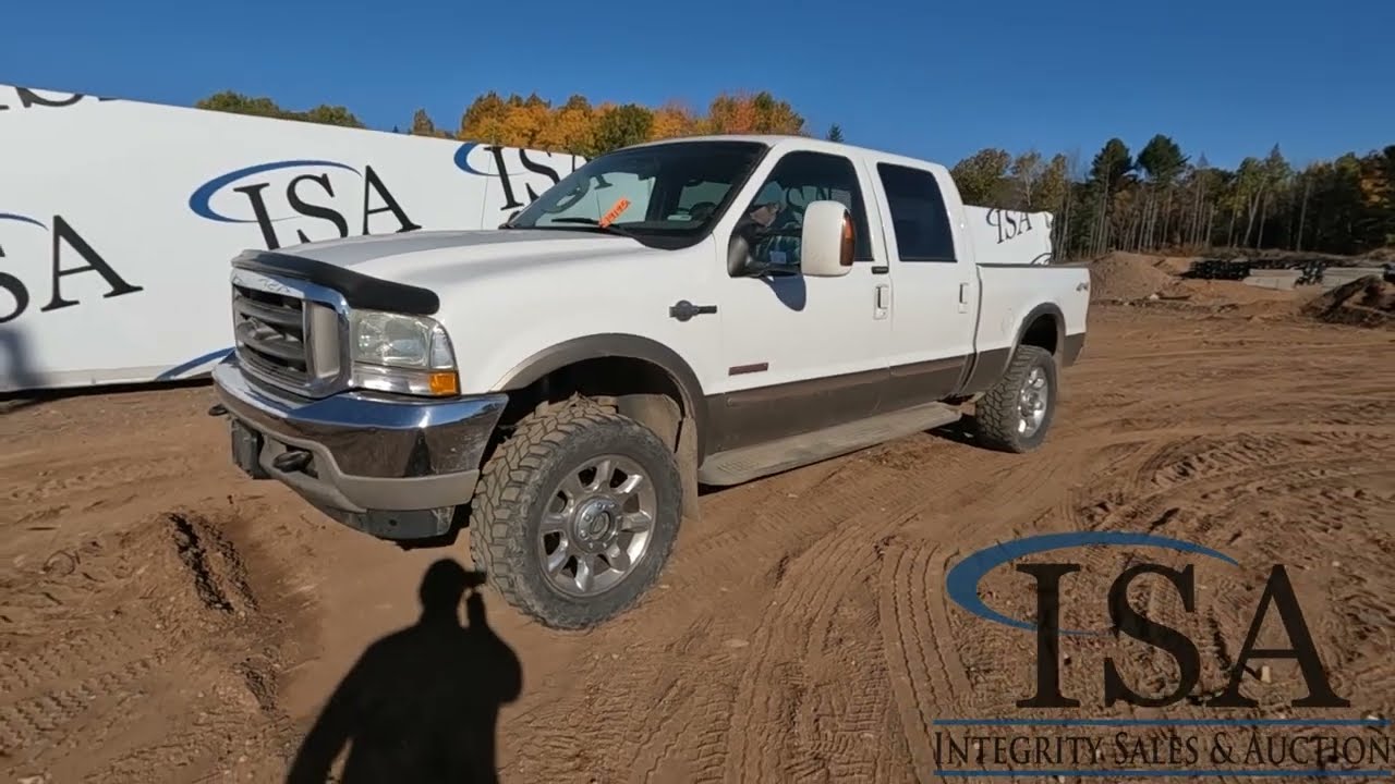 5757 - 2004 Ford F250 King Ranch 4x4 Pickup Will Be Sold At Auction ...