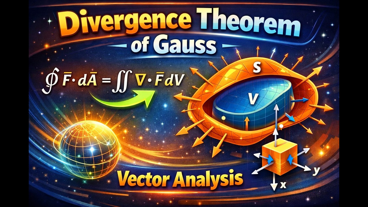 Vector Analysis - Divergence Theorem of Gauss - Part 02 - YouTube