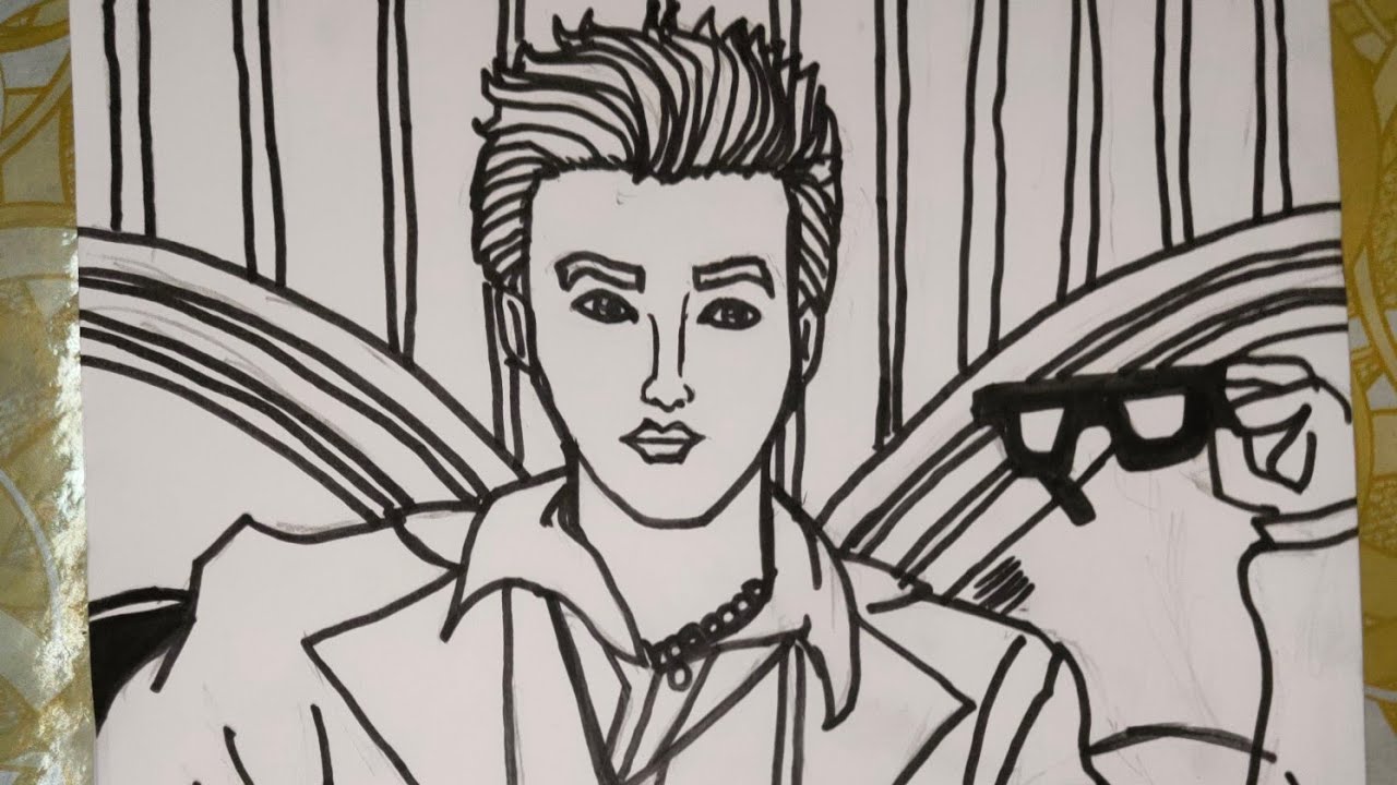 How to draw skyler - Free fire - @msmilanartsdrwwingacademy1076 - YouTube