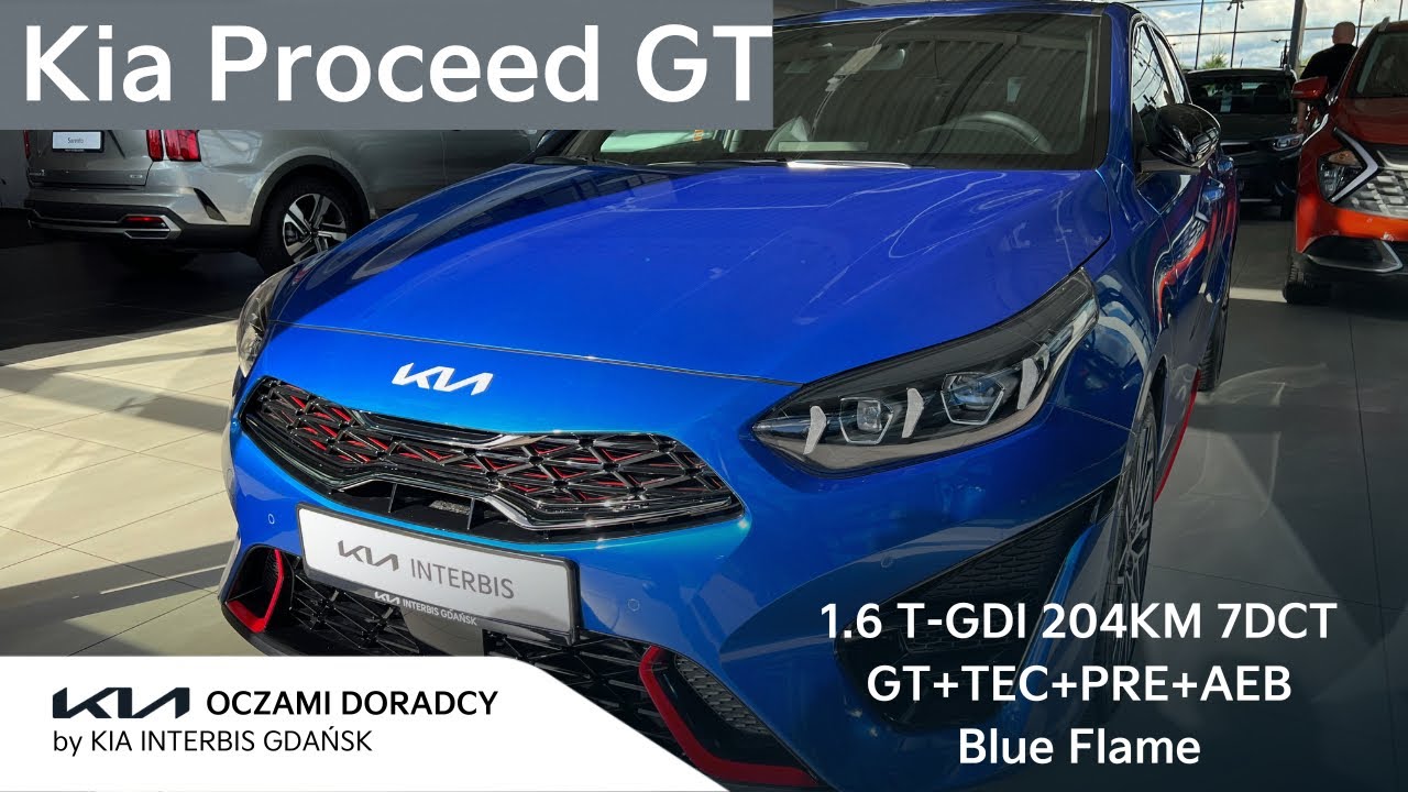 Kia Proceed GT MY2024 [1.6 T-GDI 204KM 7DCT] wersja GT + TEC + AEB ...