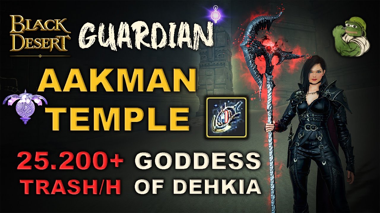 🔥 BDO | Guardian Aw. PRI:Debo Drop | Aakman Temple | Infinite PvE Combo ...