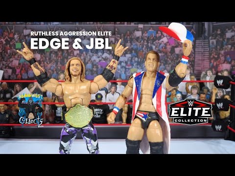 WWE Mattel Ruthless Aggression Series 5 Edge & JBL Figure Review!