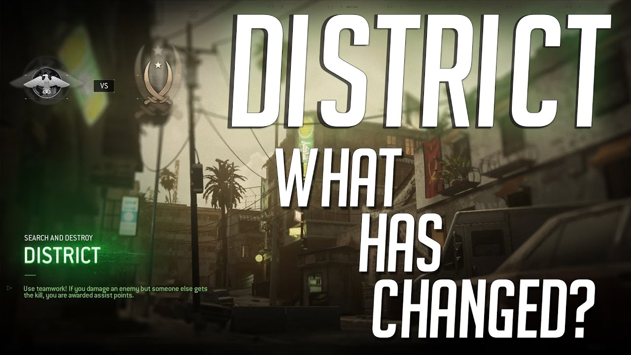 CoD4 Remastered - What Has Changed? (District) - YouTube