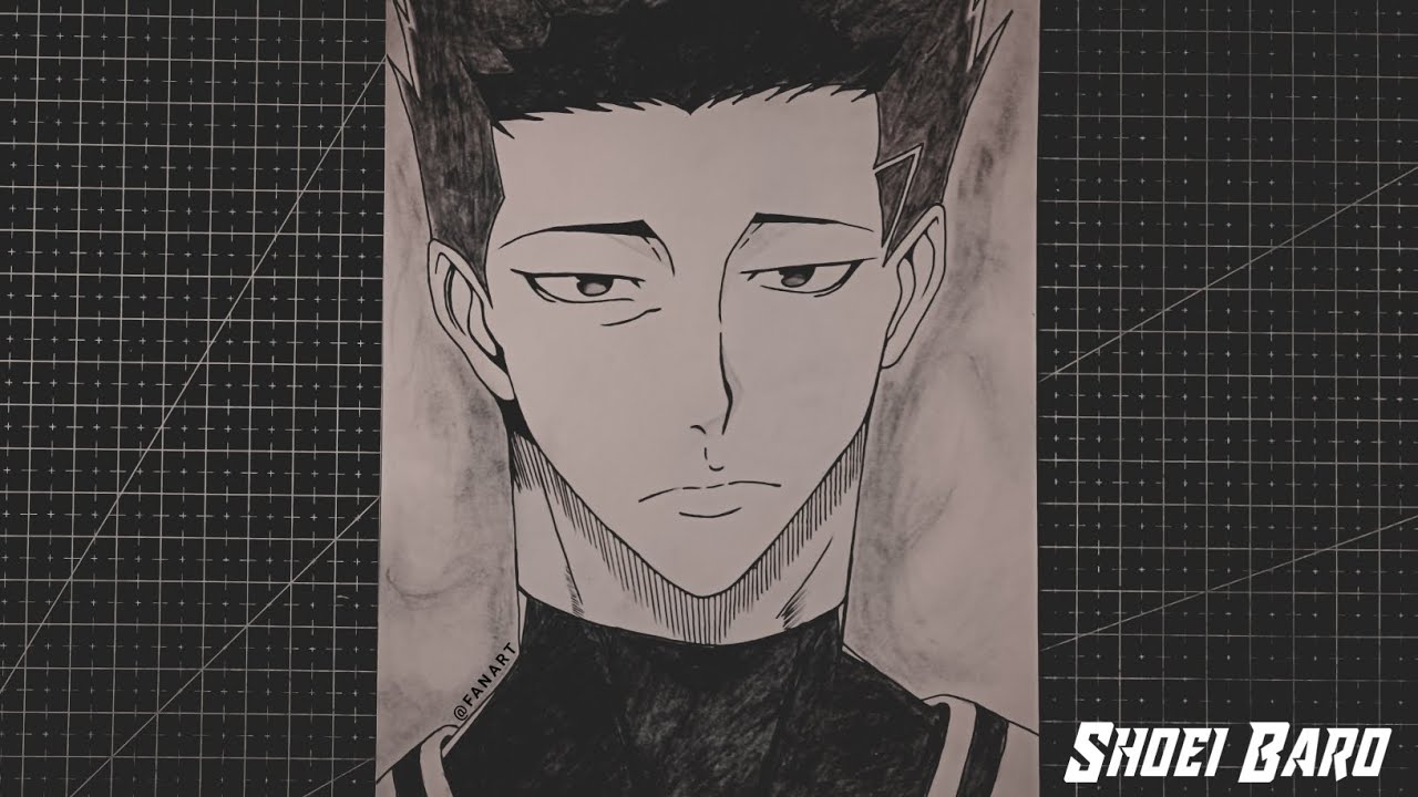 Drawing Shoei Baro` | Blue Lock` - YouTube