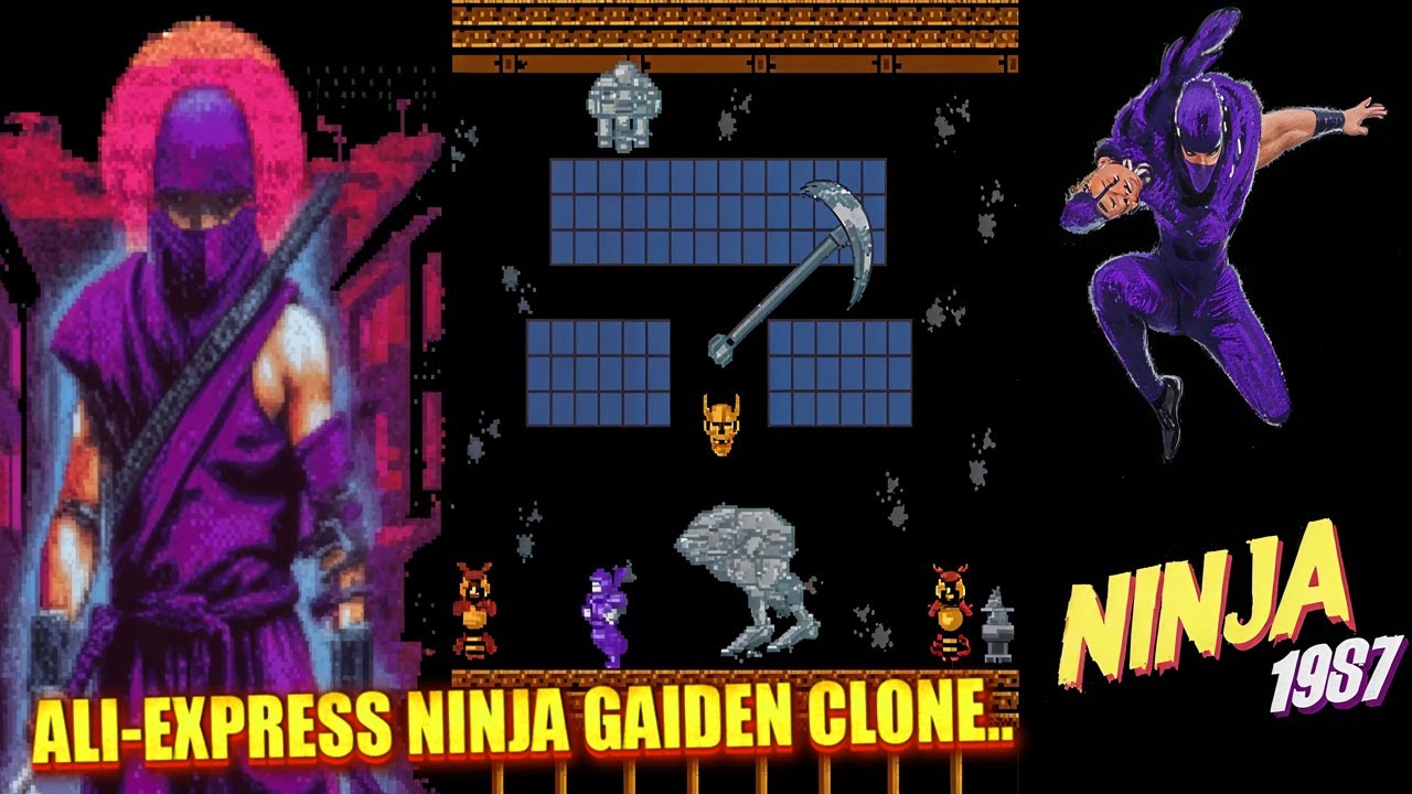 Ninja 1987 Gameplay Review - Ali-Express Ninja Gaiden Clone | Switch ...