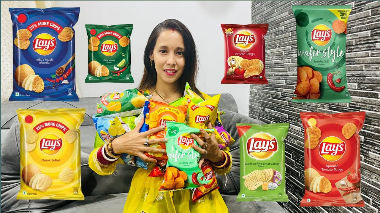 Tried All Lays Flavour with family/ Try it or Leave it ?/ vlog #2/ # ...