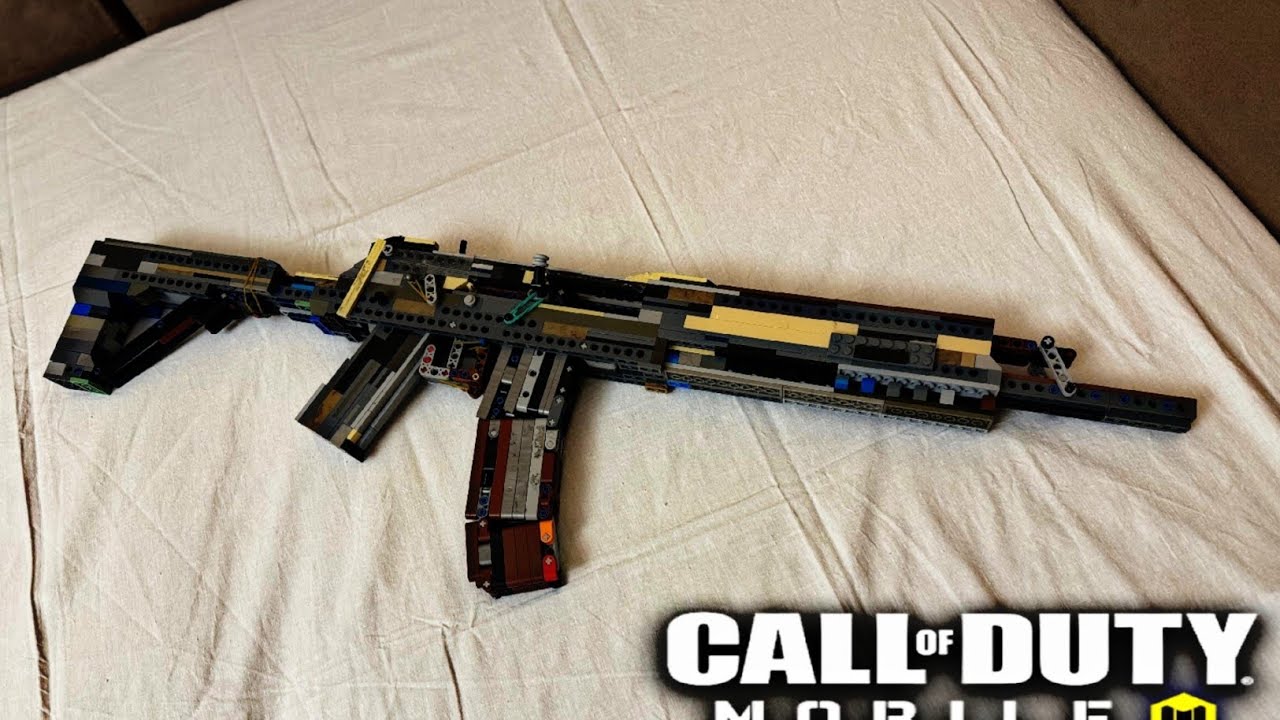 LEGO Full-Auto AK117 [Blowback Rubber Band Gun] - Call of Duty Mobile ...
