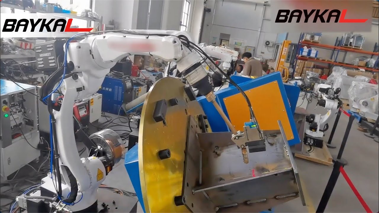 Baykal Robot - Two Axis L-type Positioner - YouTube